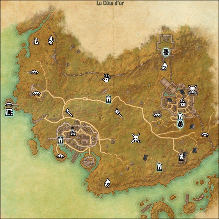 Bibliothèque de Shalidor : La côte d'or - TESO - ESOAZ