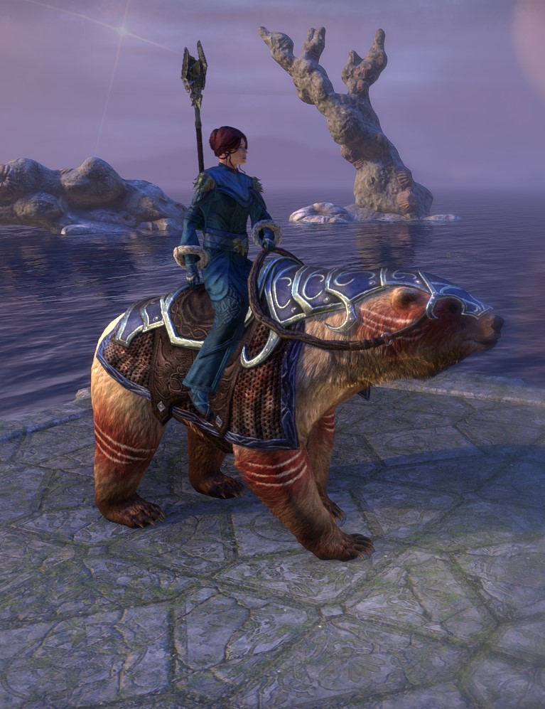 La monture Ours de guerre impérial Griffe de dragon - TESO - ESOAZ